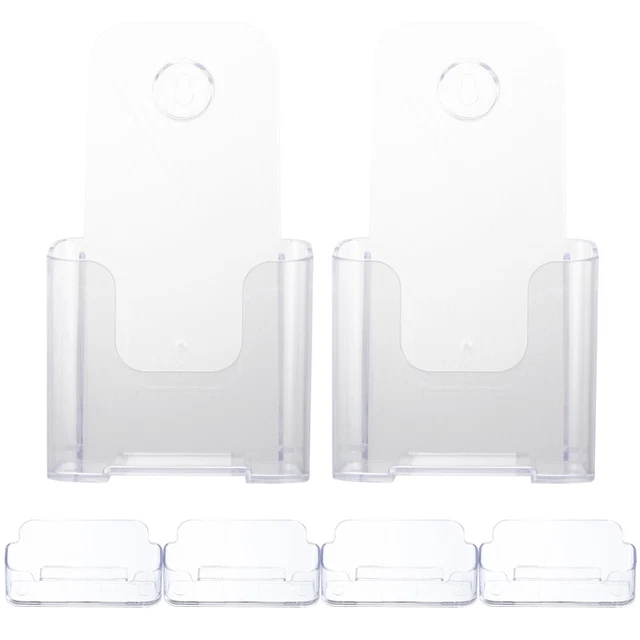 OFFICE ORGANIZER BROCHURE Holder Desktop Storage Bookshelf Paper Stand ...