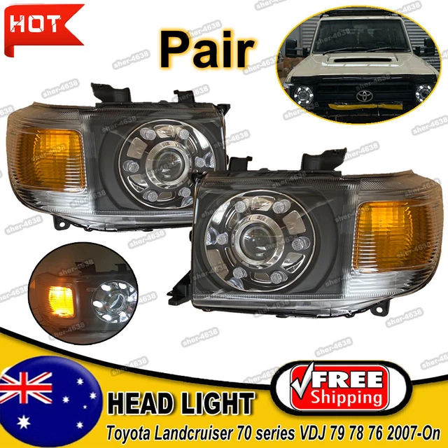 FOR TOYOTA LANDCRUISER VDJ 79 78 76 Series 2007 - 2021 Land Cruiser LED ...