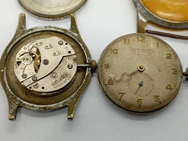 OROLOGIO VINTAGE SWISS made ITALY XAROS DEAD cal. Movimento Oisa 51 venduto per parti! EUR 29,47 ...