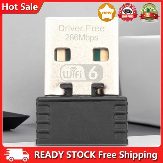 WIFI6 MINI WIFI Dongle USB Dongle Wi-Fi Adapter Free Drive 2.4GHz for ...