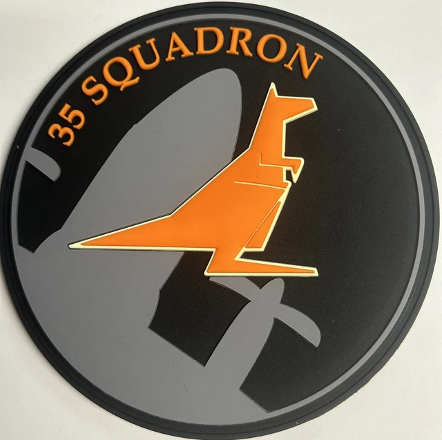 35 SQUADRON RAAF PVC Patch Australia $12.00 - PicClick AU