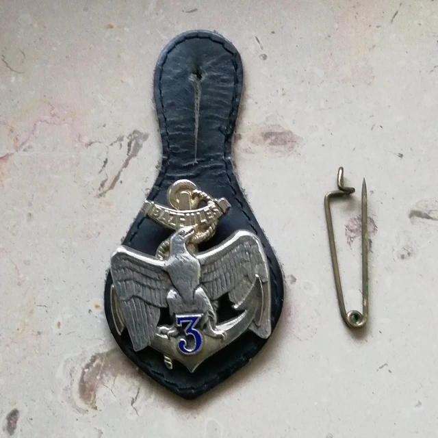 INSIGNE DU 3ÈME régiment d'infanterie de marine 3°RIMa Vannes Drago Bec ouvert EUR 16,00 ...