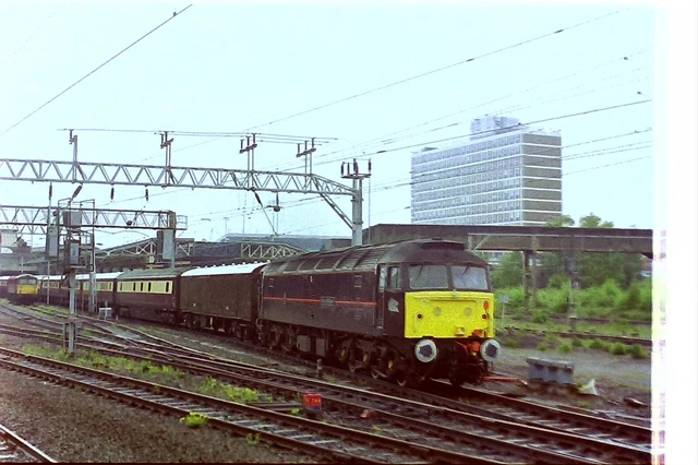 35MM RAILWAY COLOUR Negative Class 47 798 at Crewe £1.95 - PicClick UK