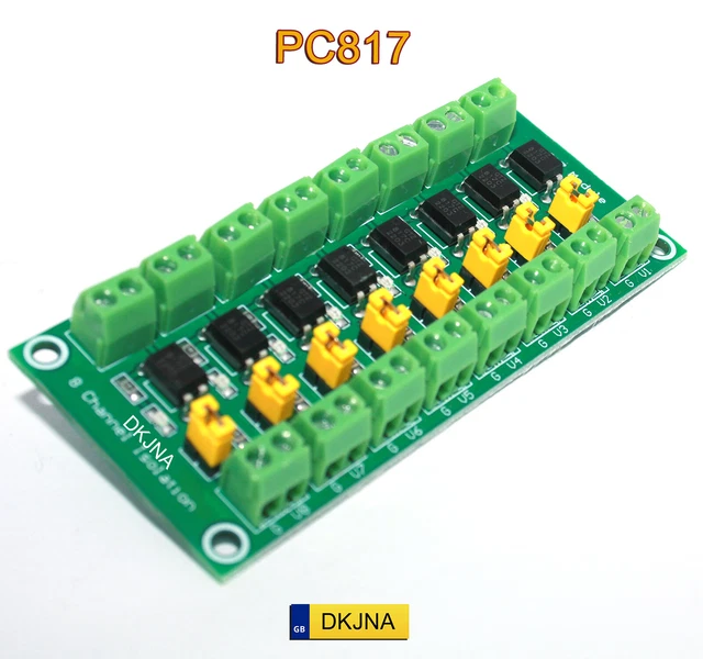 PC817, 8 4 2 channel opto-isolator breakout for Arduino optoisolator ...