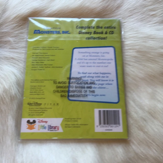 MONSTERS INC BOOK Monsters Inc CD Book Monsters Inc Read to Me CD Kids ...