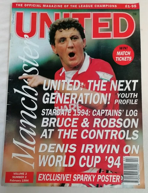 MAGAZINE - THE Official Manchester United Magazine Vol 2 N° 2 février ...