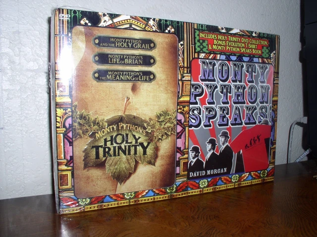 MONTY PYTHON'S HOLY Box:Holy Trinity DVD Collection/T-Shirt/Monty ...