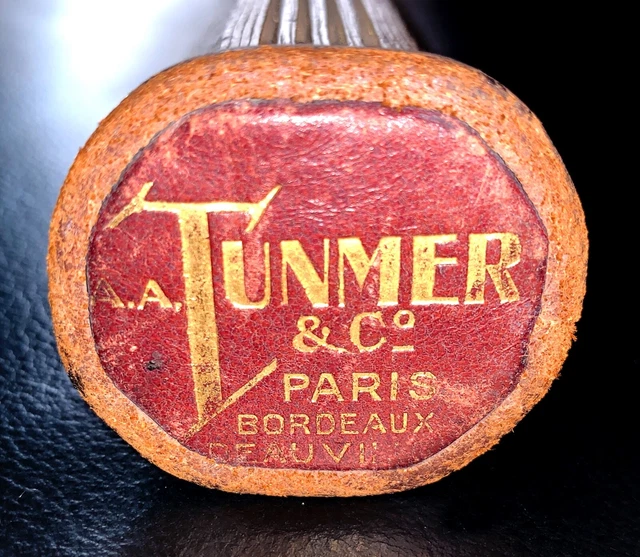 RARE ANCIENNE TUNMER Paris Bordeaux Deauville Raquette De Tennis En ...
