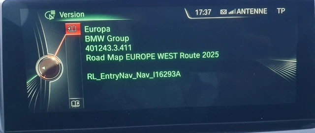 ORIGINAL GENUINE BMW Road Map Europe Route 2025 West East + Lifetime Fsc Code EUR 20,74 ...