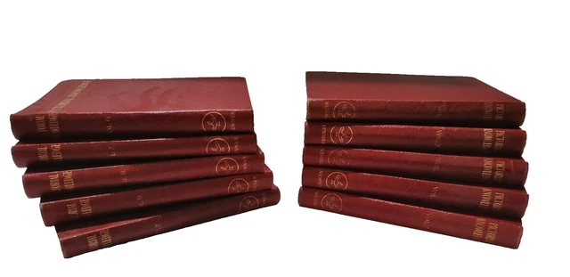 PICTORIAL KNOWLEDGE VOLUMES 1-10 Complete Set Vintage Hardback Books £ ...