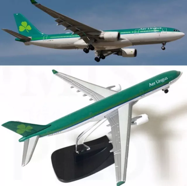 1/450 SCALE PLANE Model - Aer Lingus Airbus A330 With Landing Gear and ...