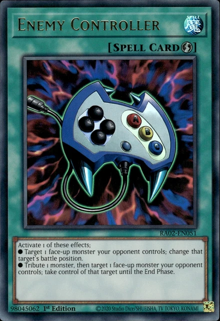 ENEMY CONTROLLER - Ultra Rare 1st Edition RA02-EN051 - NM - YuGiOh EUR ...