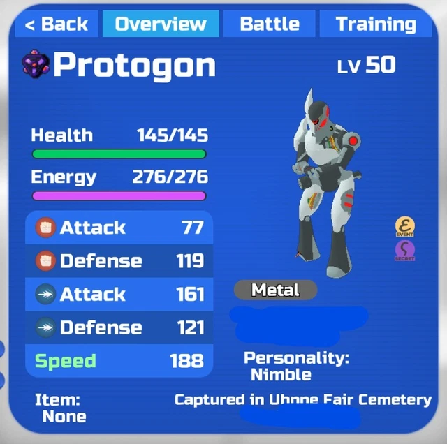 ROBLOX LOOMIAN LEGACY - SA HW Protogon ! $100.00 - PicClick CA