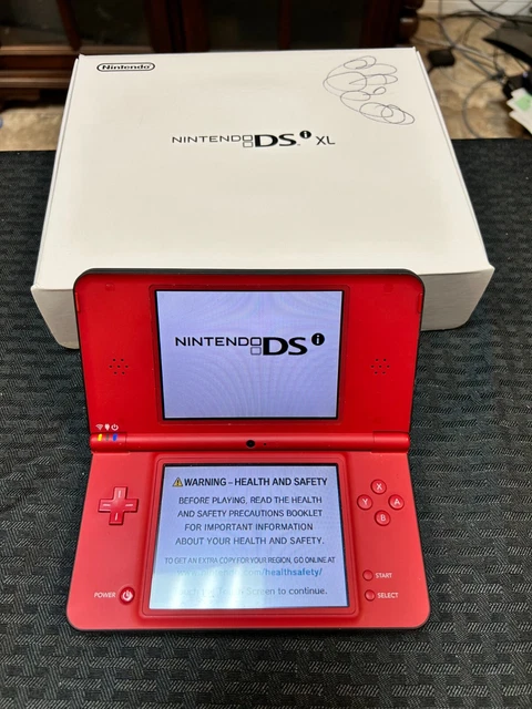 NINTENDO DSI XL Super Mario Bros 25th Anniversary UTL-001 W/Adapter ...
