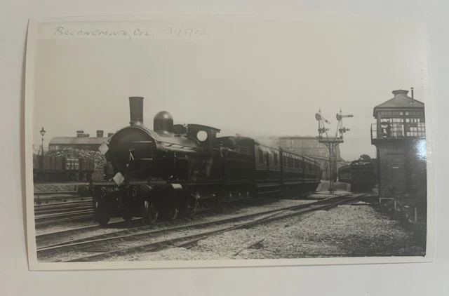 LSWR RAILWAY LOCOMOTIVE Photograph - Bournemouth Station - A1072 £3.71 ...
