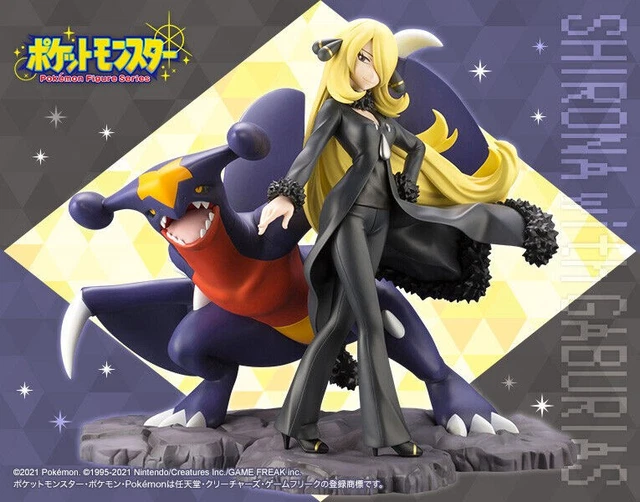 NEW KOTOBUKIYA ARTFX J Pokemon Series Sirona avec figurine Garchomp 1/8 ...