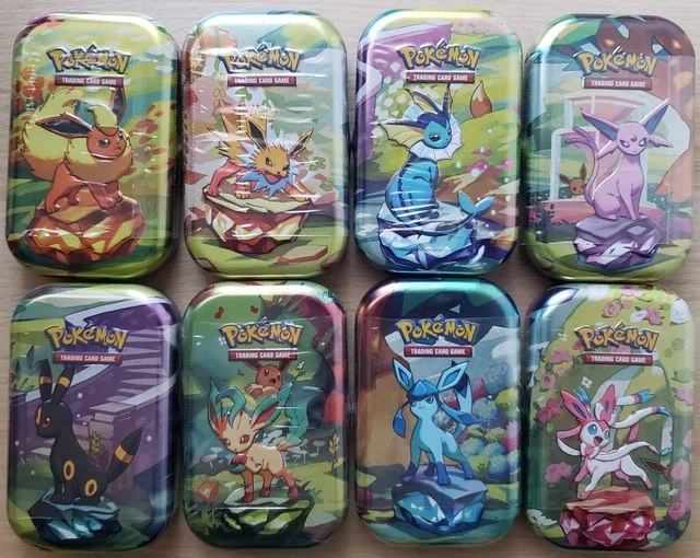 POKEMON PRISMATIC EVOLUTIONS Mini Tins x 8 New & Sealed £134.95 ...