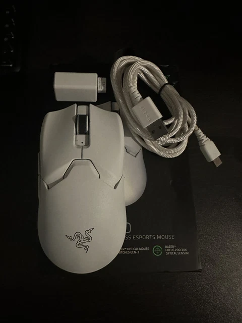 RAZER VIPER V2 Pro Wireless Gaming Mouse - White + 4K HyperPolling ...