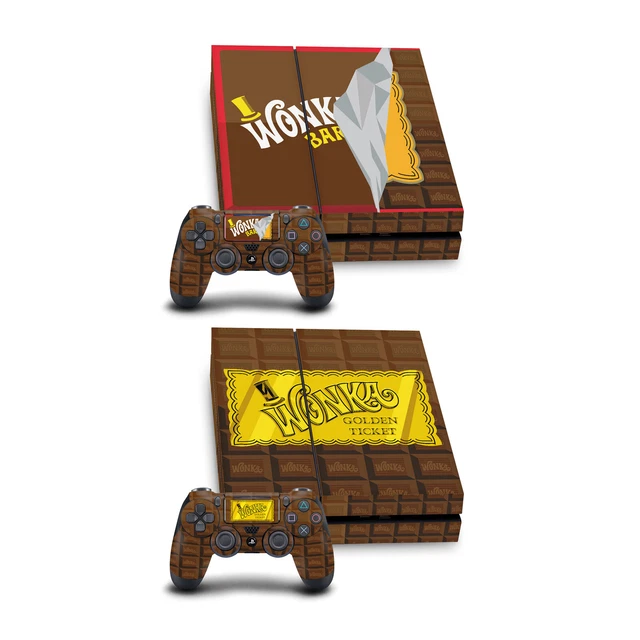 WILLY WONKA & The Chocolate Factory Graphics Skin Sony Ps4 Console ...