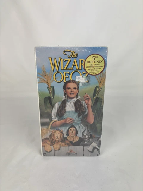 THE WIZARD OF Oz VHS 1939 1991 Fantasy Adventure Classic Family Movie ...