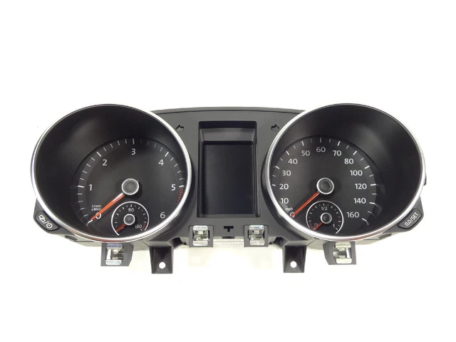VW GOLF 6 Cabrio RHD TDI Kombiinstrument Tacho Instrument MFA ...