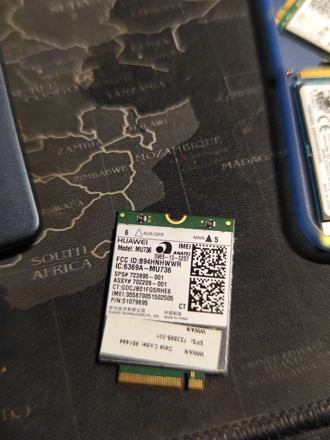 HUAWEI MU736 3G/4G WWAN Card, LTE 4g Modem #63 £19.99 - PicClick UK