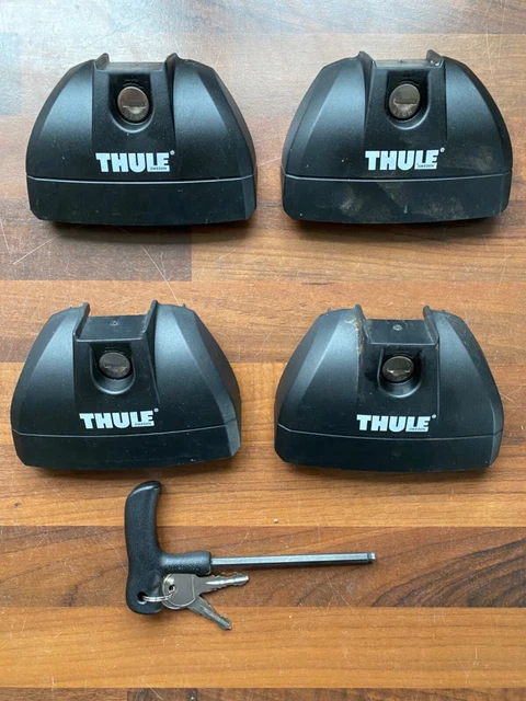 THULE 753 RAPID System Roof Rack Foot - Pack of 4 £31.55 - PicClick UK