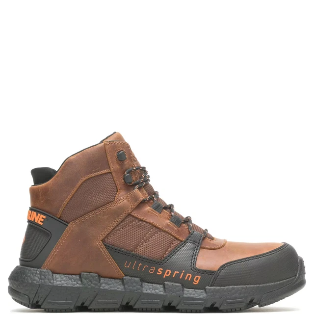 WOLVERINE MEN REV UltraSpring DuraShocks® Vent CarbonMax Work Boot ...