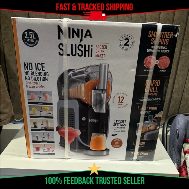 NINJA SLUSHI FROZEN Drink Maker FS301UK Slushy Slush Machine DIRECT ...