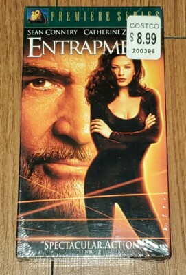 ENTRAPMENT (VHS, 1999) Sean Connery Catherine Zeta-Jones New Sealed £10 ...