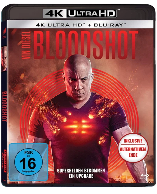 BLOODSHOT (4K ULTRA HD) (+ Blu-Ray 2D) (4K UHD Blu-ray) Diesel Vin ...