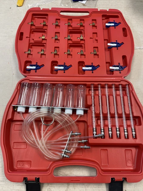 DIESEL INJECTOR FLOW Diagnostic Detector Tester Inject Common Rail Test ...