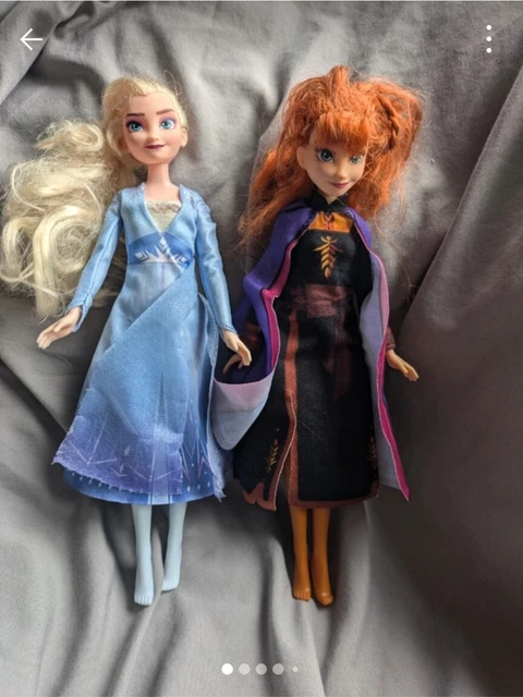 DISNEY FROZEN 2 elsa and anna dolls Barbie Style £12.99 - PicClick UK
