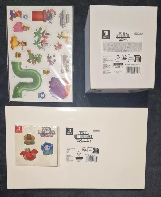 STATUA DIORAMA MAGNETI Spilla Promozionale Super Mario Wonder Offical ...