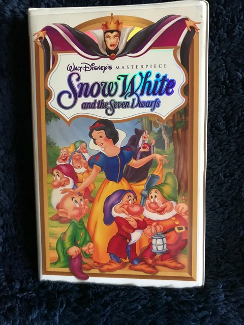 SNOW WHITE AND the Seven Dwarfs VHS Masterpiece Collection 1994 Stock ...