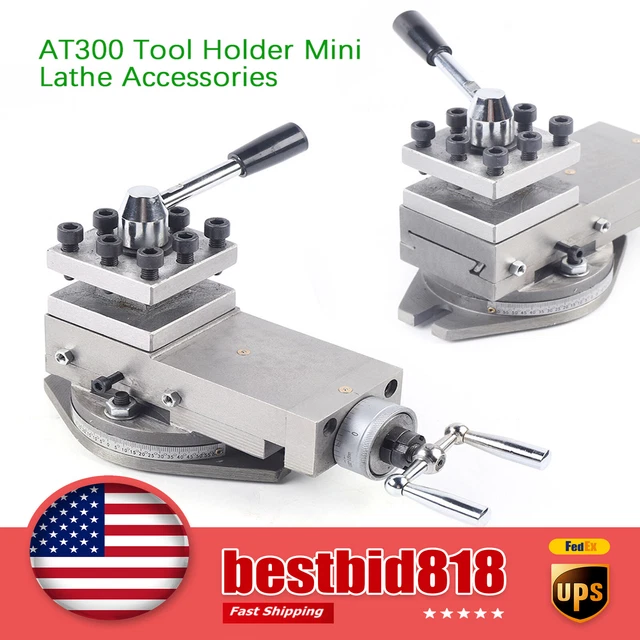 AT300 LATHE TOOL Post Assembly Mini Micro Drill Lathe Tool Holder ...