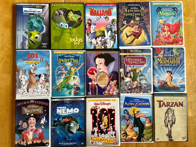 DISNEY DVD'S LOT, all tested. GREAT Walt Disney COLLECTION, 15 DVD's ...