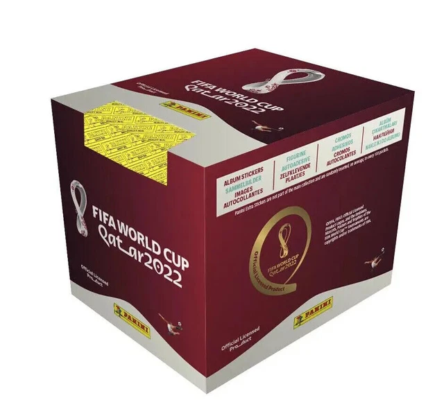 PANINI FIFA WORLD Cup 2022 Qatar Tournament Stickers 50/100/200 Pack £4.99 - PicClick UK
