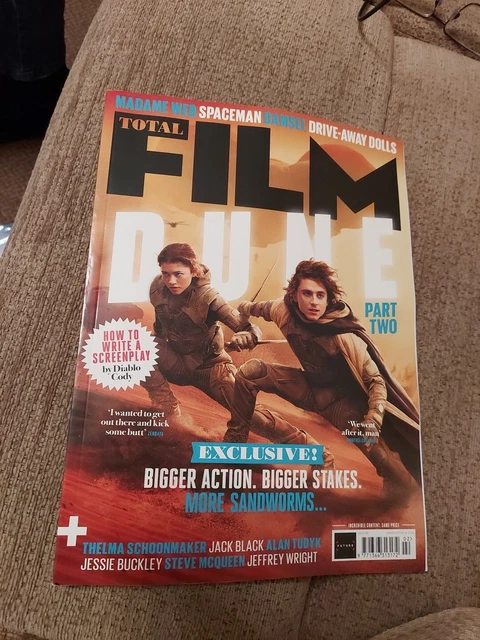 TOTAL FILM MAGAZINE No 347 Feb 2024 Dune Part Two, Madame Web, Spaceman ...