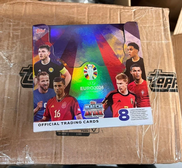 TOPPS MATCH ATTAX Euro 2024 Trading Cards Sealed Box - NEW £26.25 ...