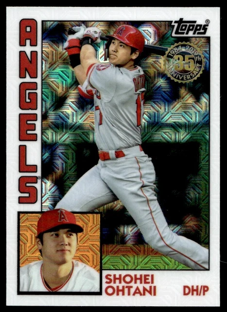 2019 TOPPS 1984 Chrome Shohei Ohtani Los Angeles Dodgers/Los Angeles ...