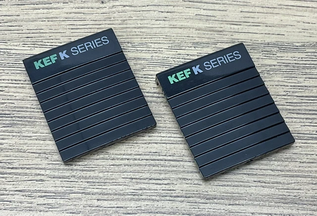 KEF K SERIES Speaker Grill Badge Logos Legends For KEF K160 £9.99 ...