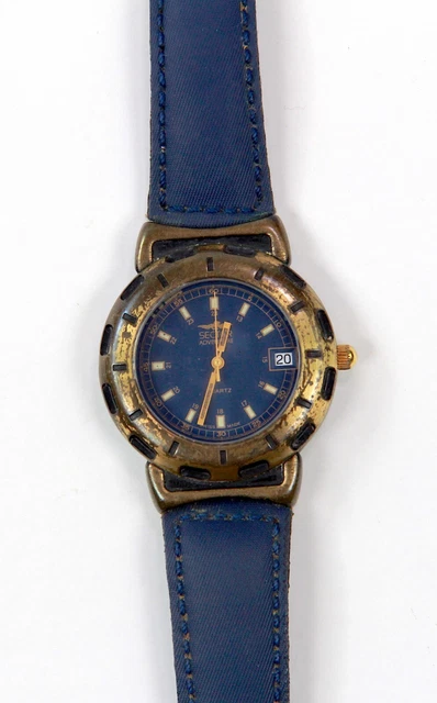 SECTOR ADVENTURE BLEU Quartz Vintage Swatch Swiss Made 90s Eau ...