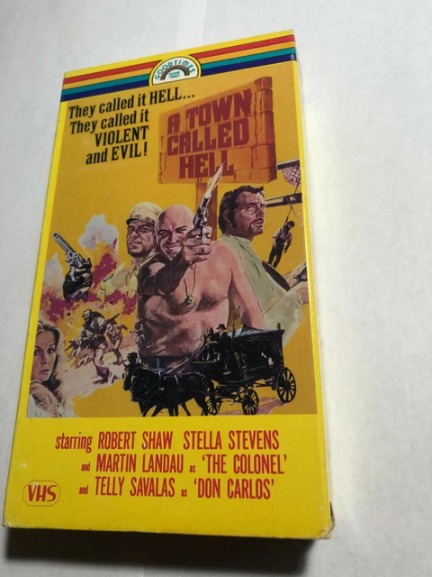 A TOWN CALLED Hell Vhs Robert Shaw, Telly Savalas Goodtimes 1986 £12.49 - PicClick UK