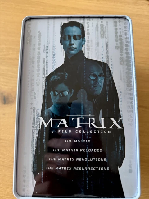 THE MATRIX 4-FILM Collection 4K Ultra HD Steelbook Boxset (includes Blu-ray) £12.03 - PicClick UK