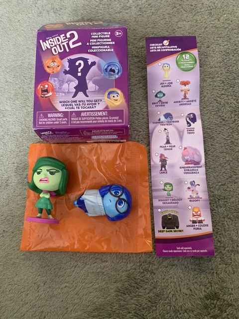 INSIDE OUT 2 Collectible Mini Figures Sadness And Disgust £12.99 ...