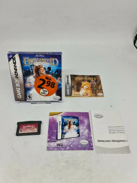 GAME BOY GAMEBOY Advance Gba Boxed Nintendo Enchanted Once Upon ...