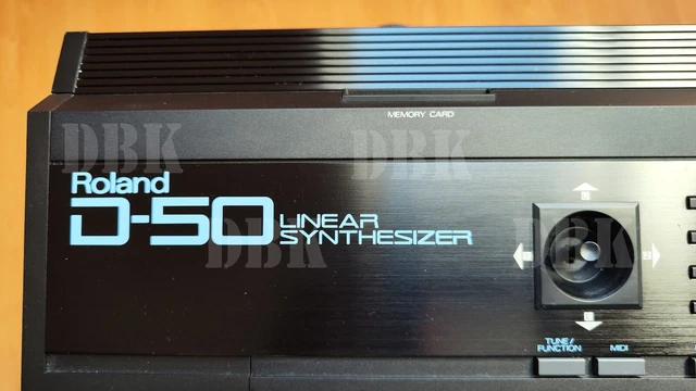 ROLAND D-50 LINEAR Synthesizer 80s Classic keyboard famous sounds good ...