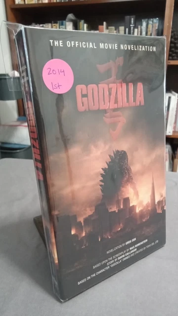 GODZILLA - THE Official Movie Novelization by Greg Cox 2014 1er imprimé ...
