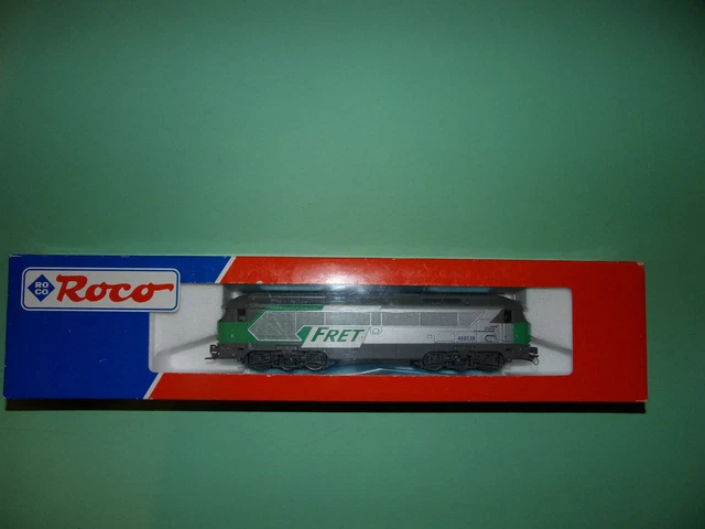 ROCO LOCOMOTIVE DIESEL A1AA1A BB68000 FRET SNCF 63488 DIGITAL SON NEUF ...